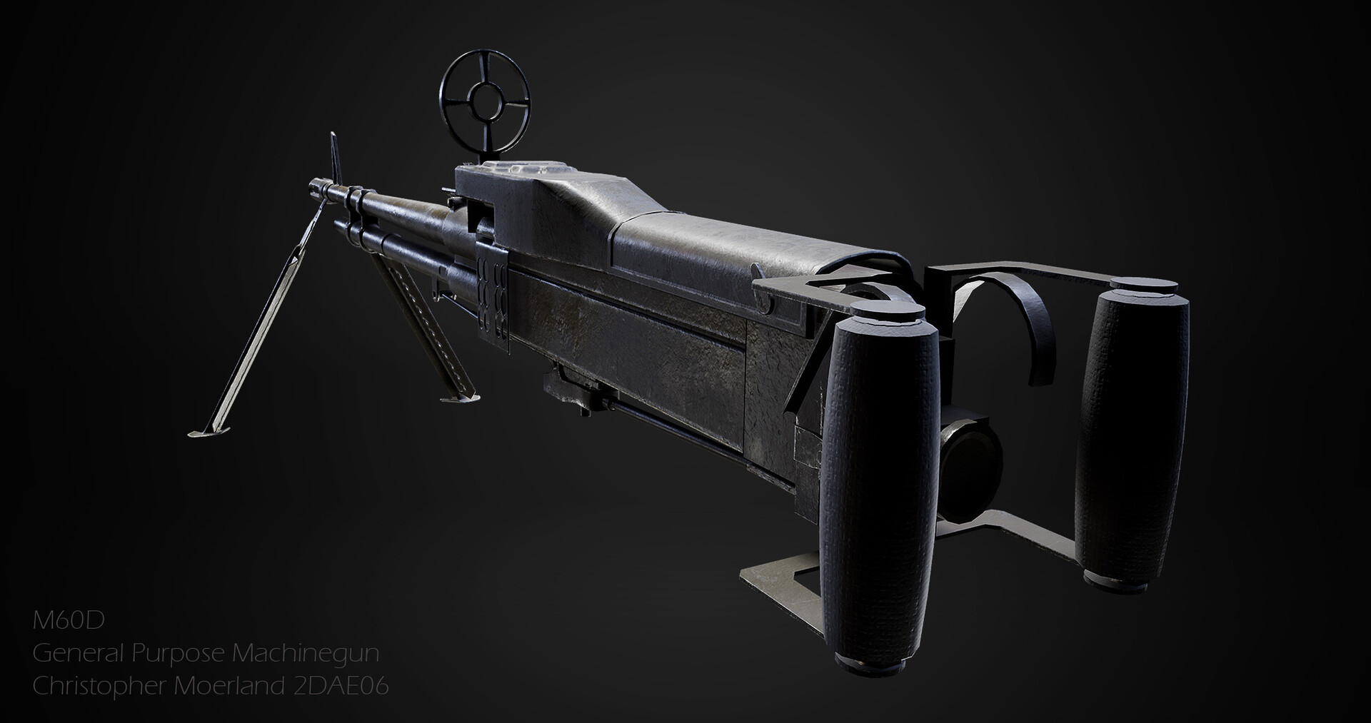 Chris Moerland - M60D MachineGun