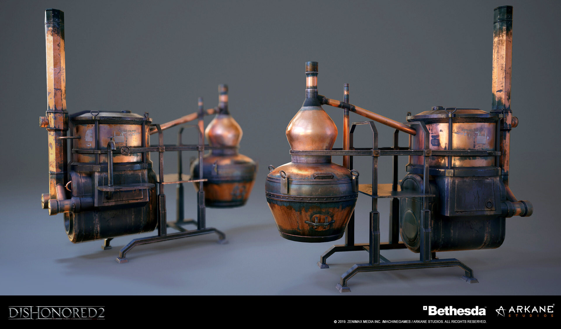 Arkane Lyon - Dishonored 2 Art Assets Part 2