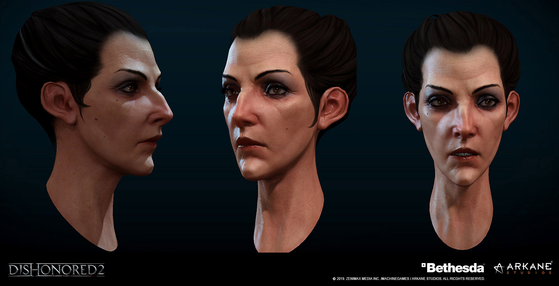 Arkane Lyon - Dishonored 2 Characters Art