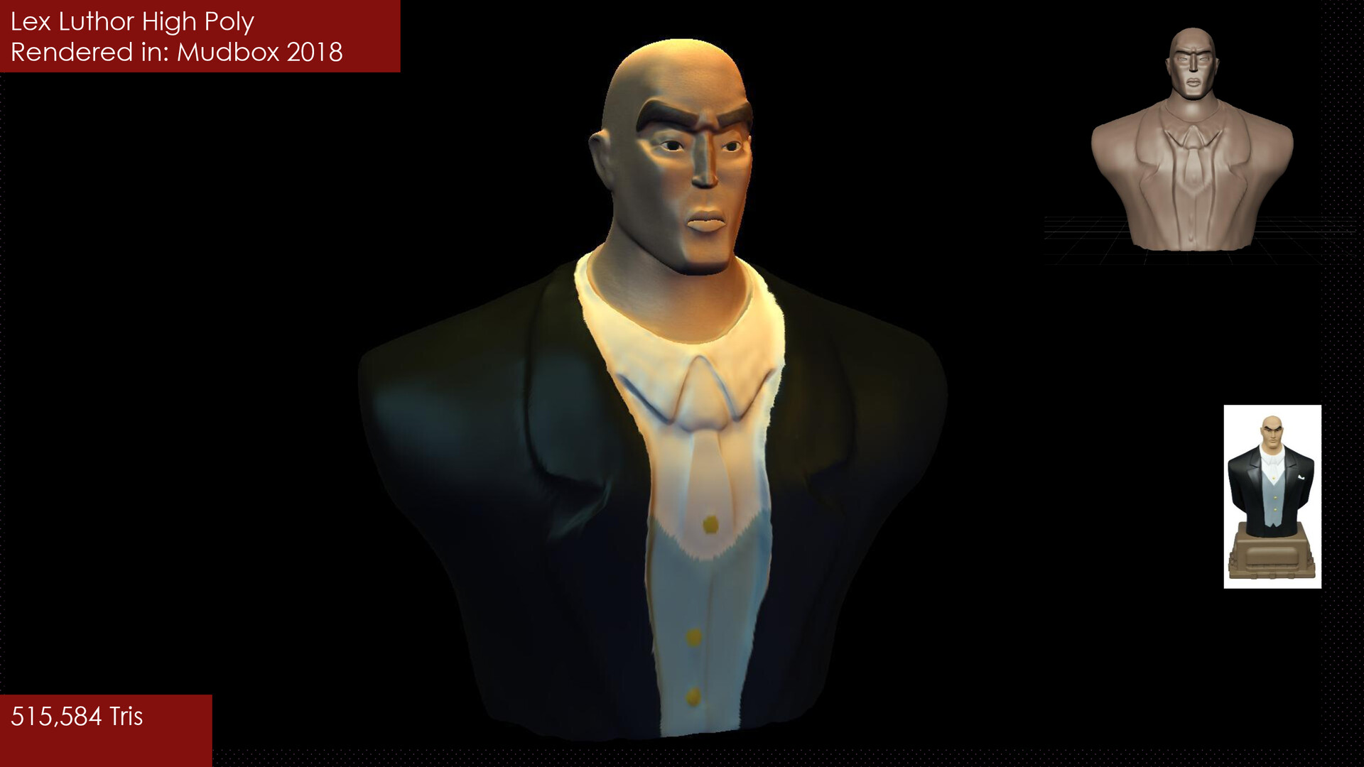 David Ladapo - Low-High Polygon Character models