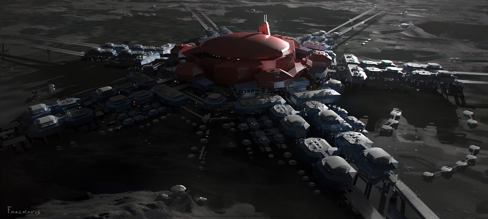 Finnian MacManus - Moon Base - Ad Astra