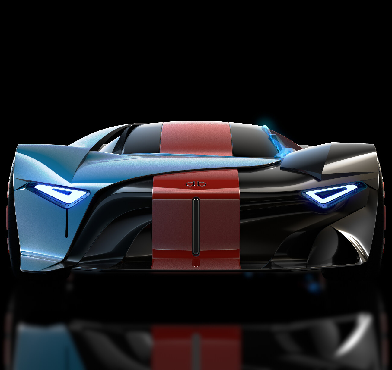 Edmund Bleeda-Vineyard - David Bowie Concept Car Renders