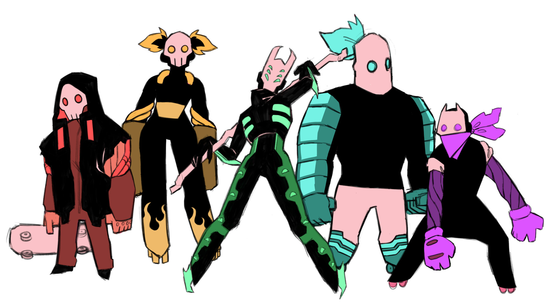 ArtStation - Enemies: Character Concepts SIP 2019