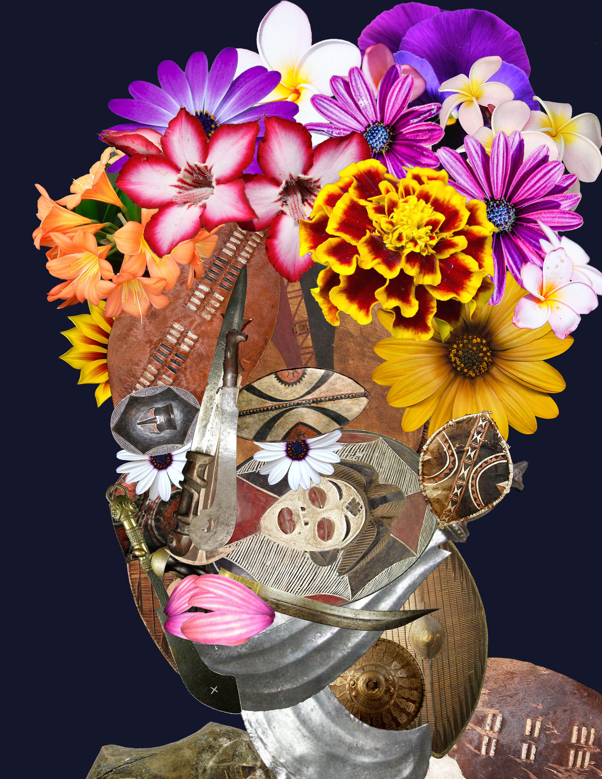 ArtStation - Flowers and Weapons