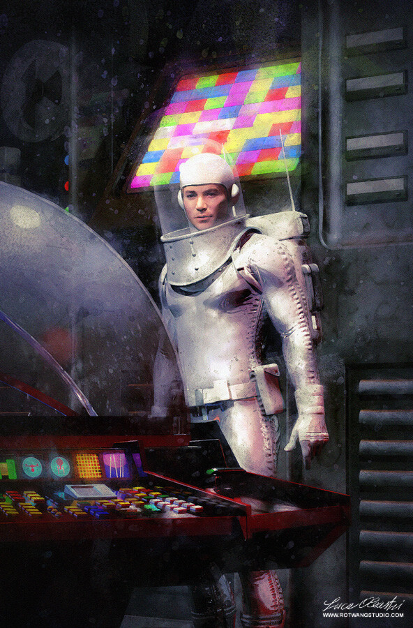 ArtStation - Astrogator - (William Shatner portrait)