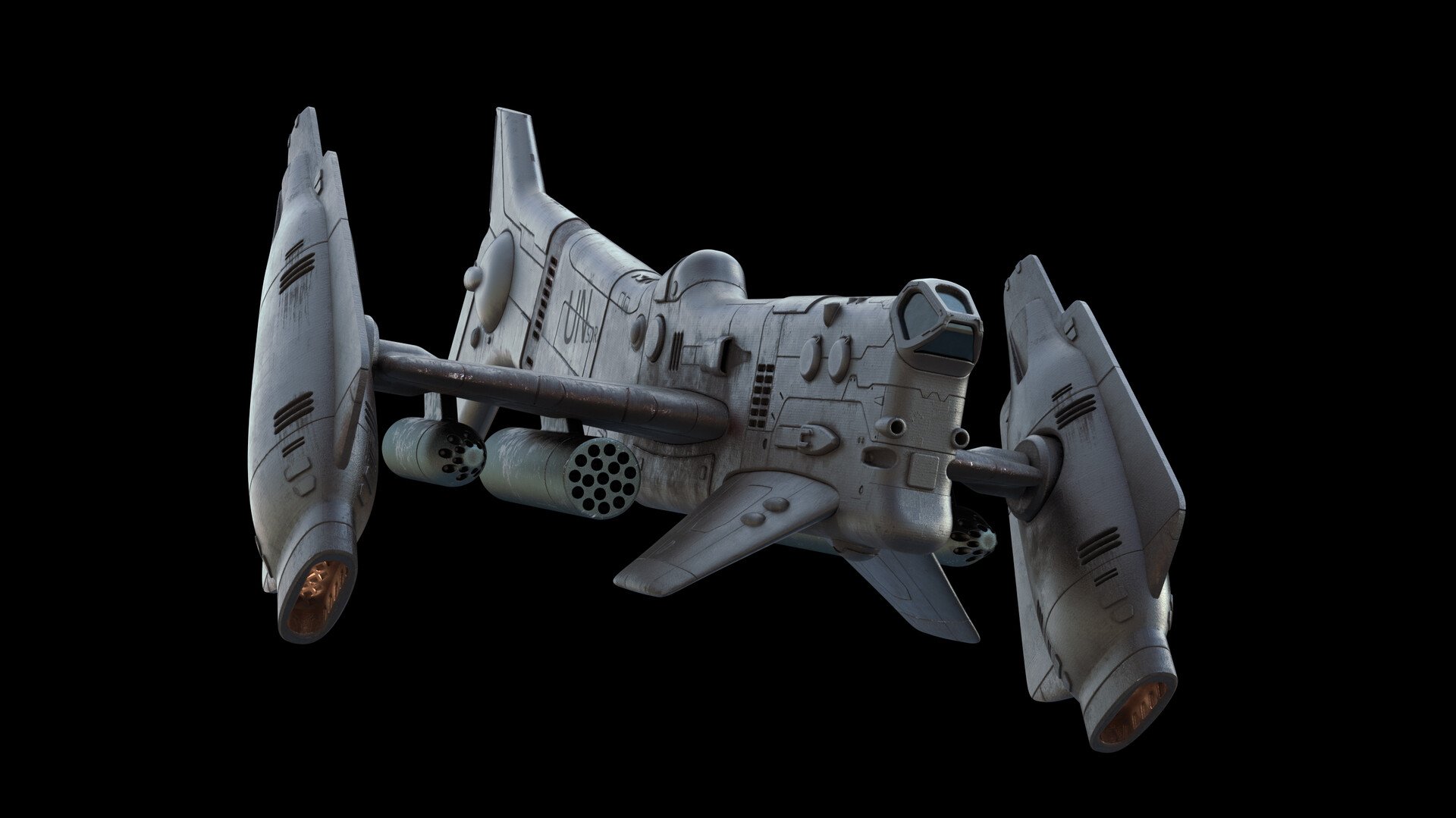 Sam Keating - UN Heavy Gunship