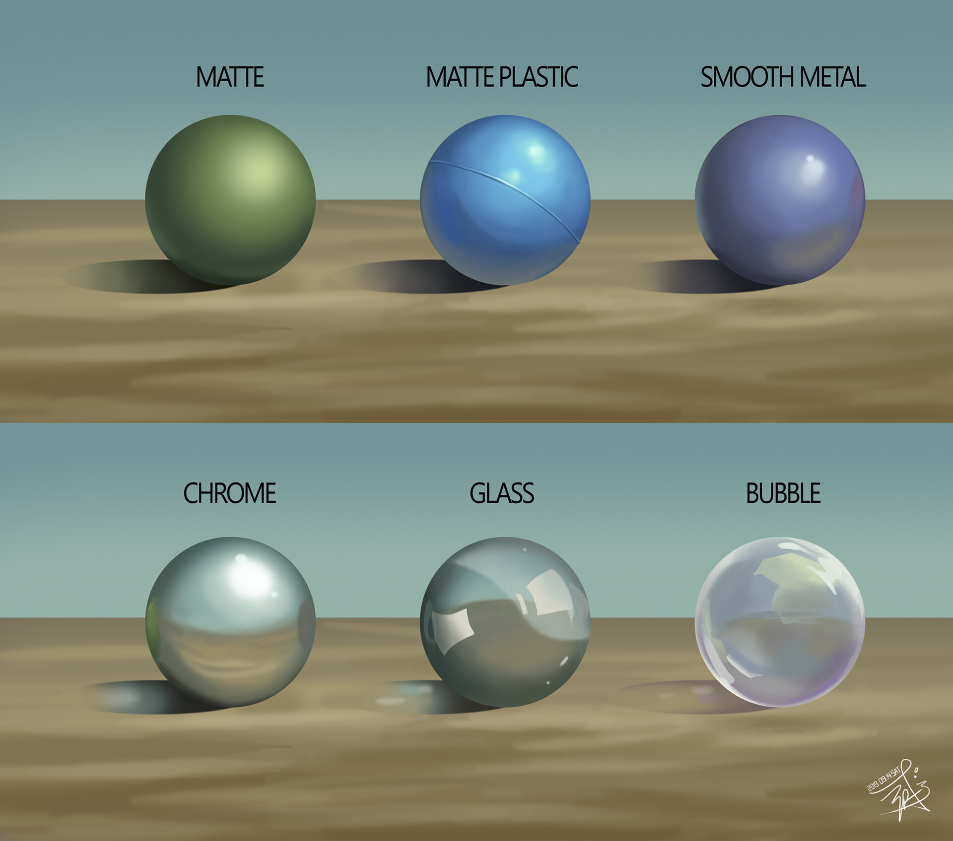 BELL - Texture Practice 질감, 텍스쳐 연습