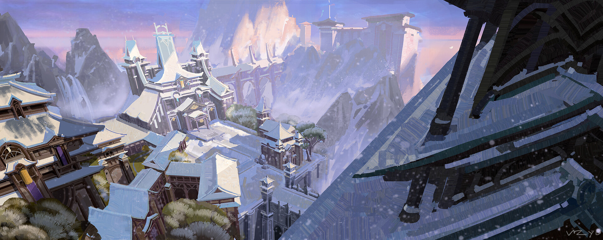 ArtStation - Game design snow