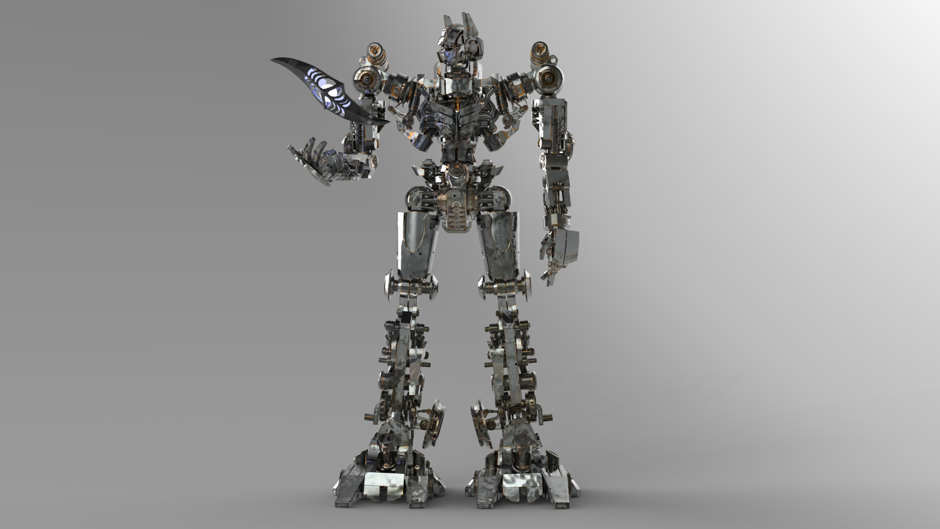 ArtStation - Skeletal Optimus Prime