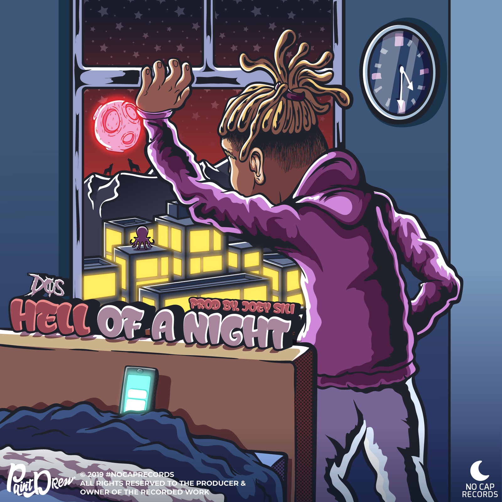 Paint Drew - DØS- Hell Of A Night (Prod by. Joey Sili)