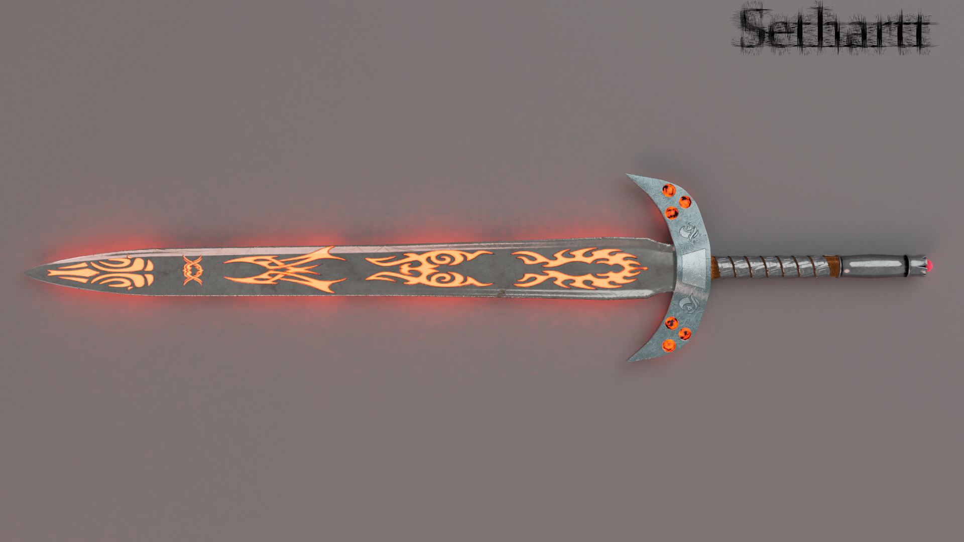 ArtStation - Demonic Sword