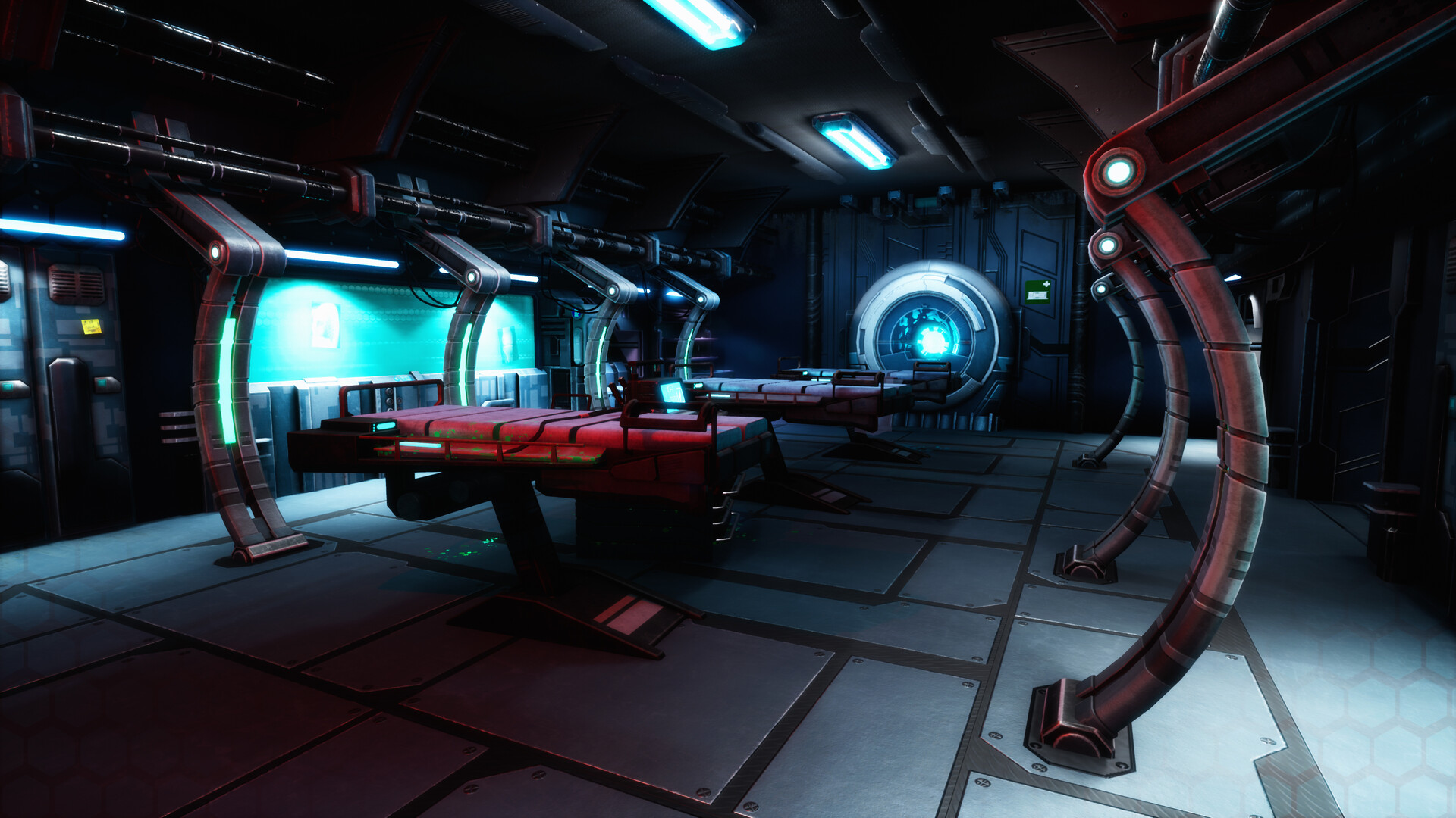 ArtStation - SciFi Hospital