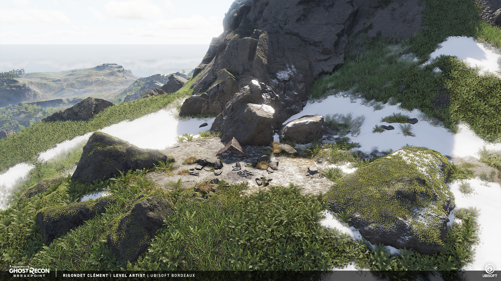 Clément Rigondet - Bivouac - High Cliffs Biome - Ghost Recon Breakpoint