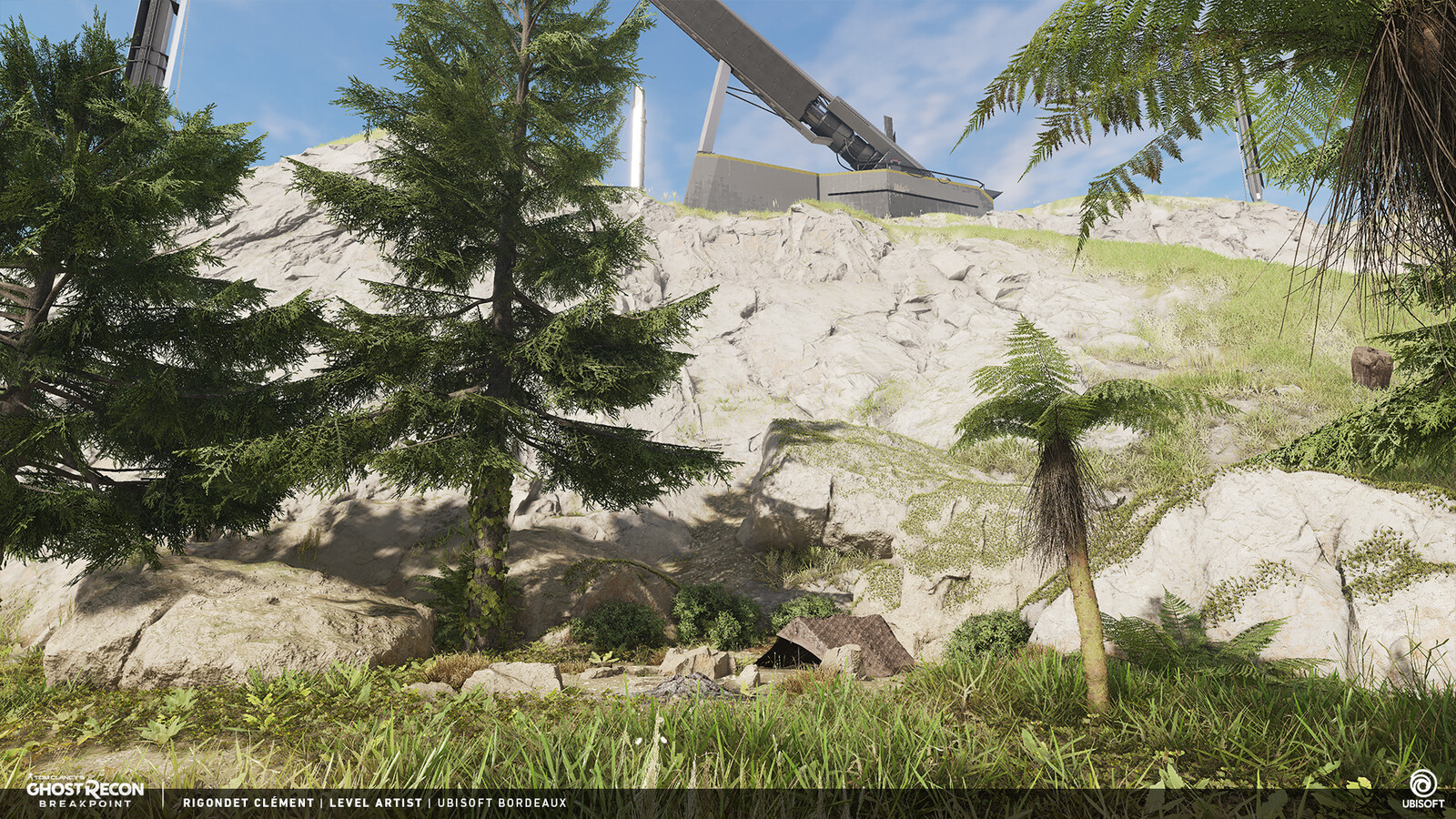 Clément Rigondet - Bivouac - High Cliffs Biome - Ghost Recon Breakpoint