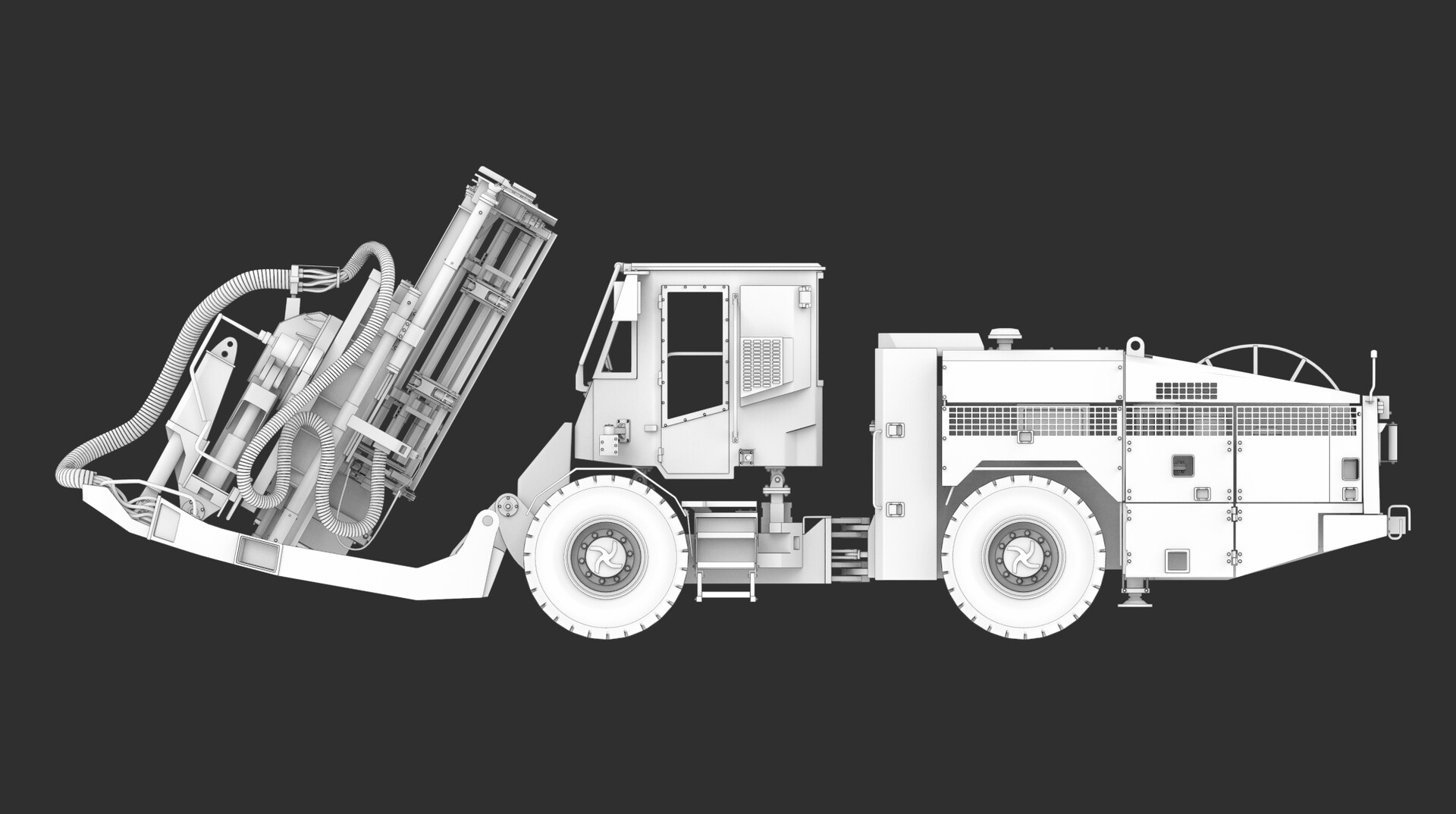 Oliver Apin - Sandvik DL421 3D Model