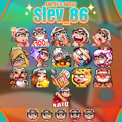 Darkero - Streamer Emotes