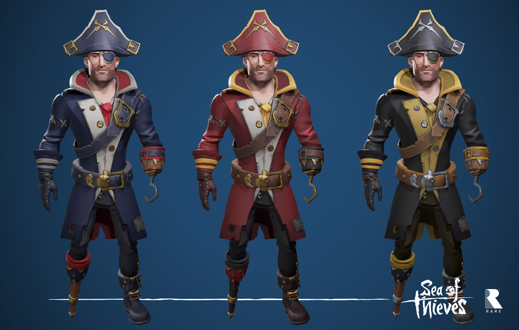 Joshimon - Sea of Thieves - Season 03 sets and colour variations