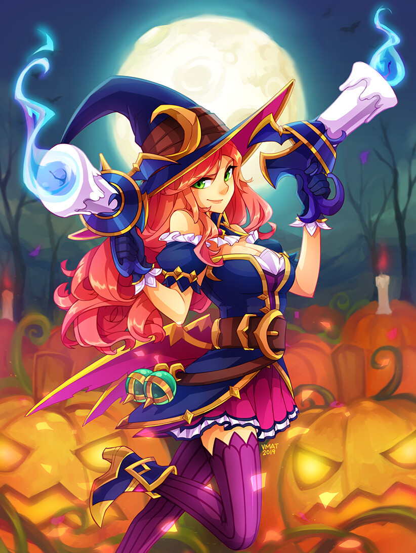 ArtStation - Bewitching Miss Fortune