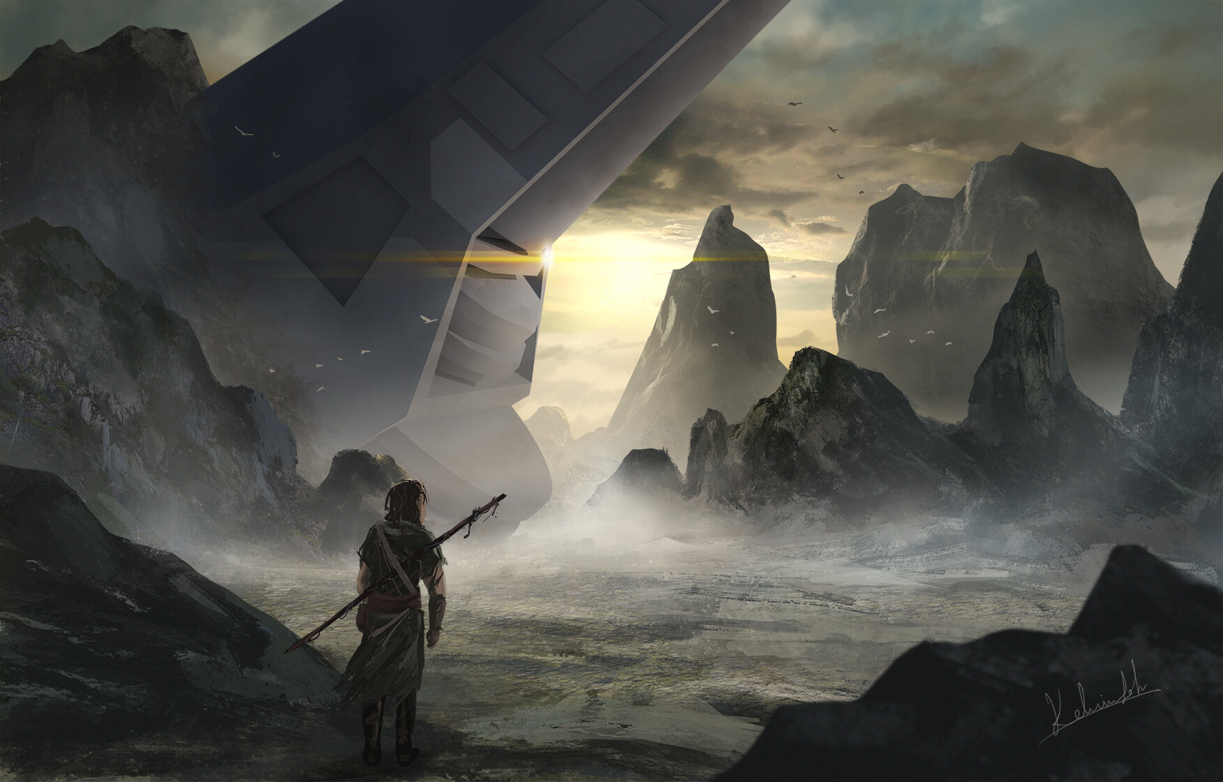 ArtStation - Pillar of the Heaven