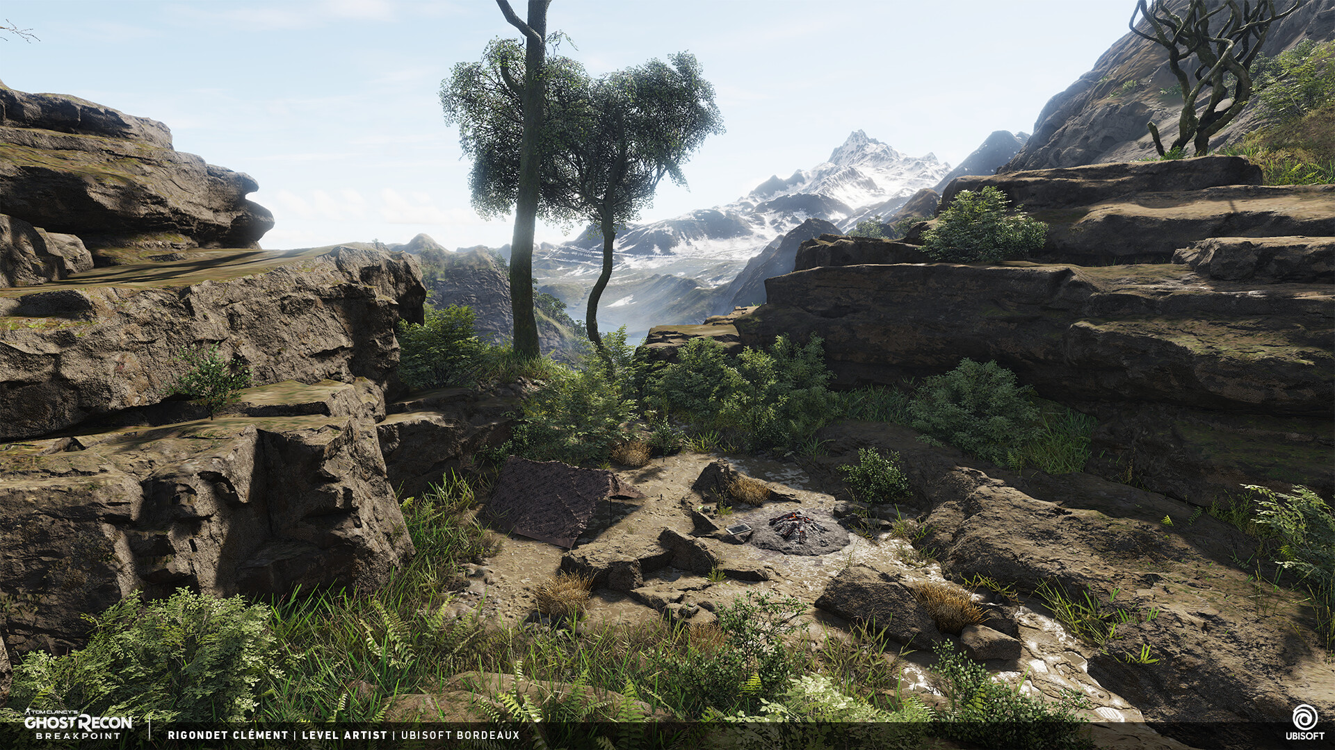 Clément Rigondet - Bivouac - Meadow Lands Biome - Ghost Recon : Breakpoint
