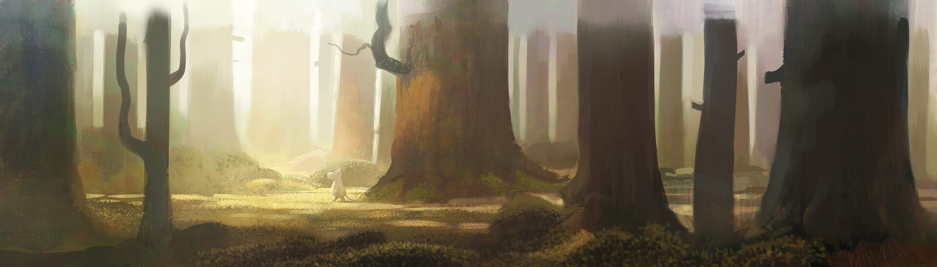 ArtStation - MOOMINVALLEY Forest concepts