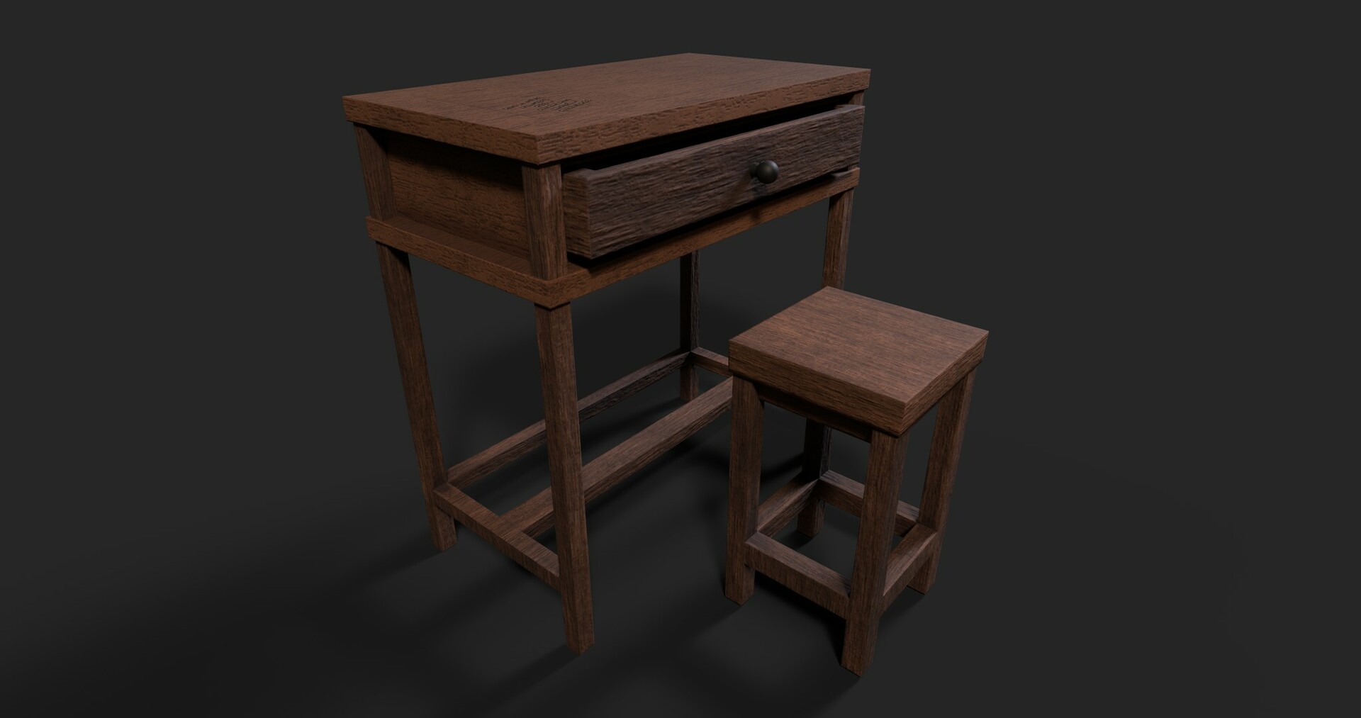 ArtStation - STUDY TABLE