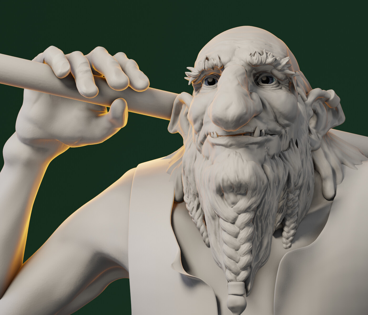 ArtStation - Troll character sculpt