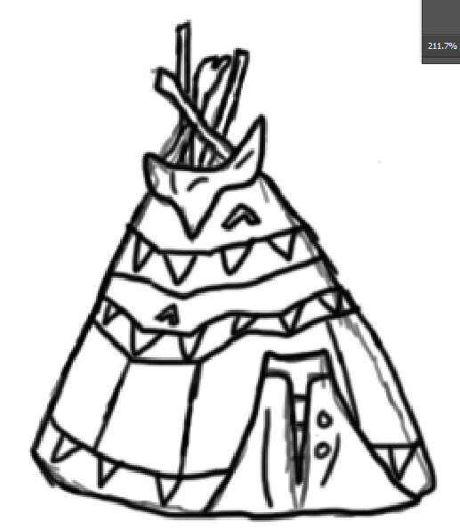 ArtStation - Tipi Rough Sketch