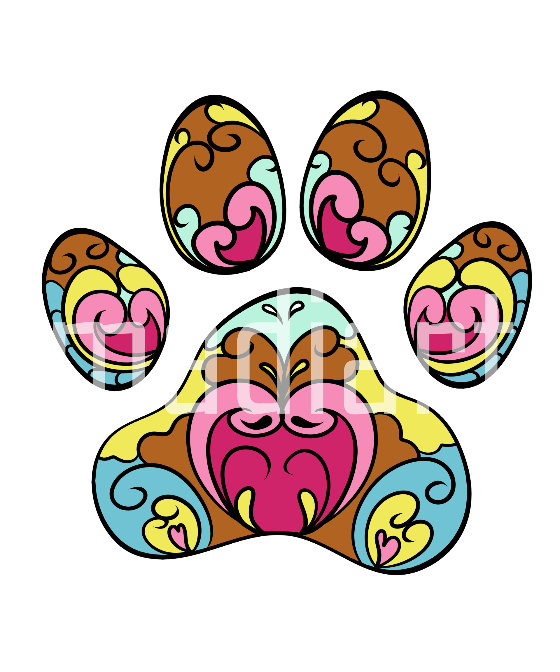 ArtStation - Dog Paw Art
