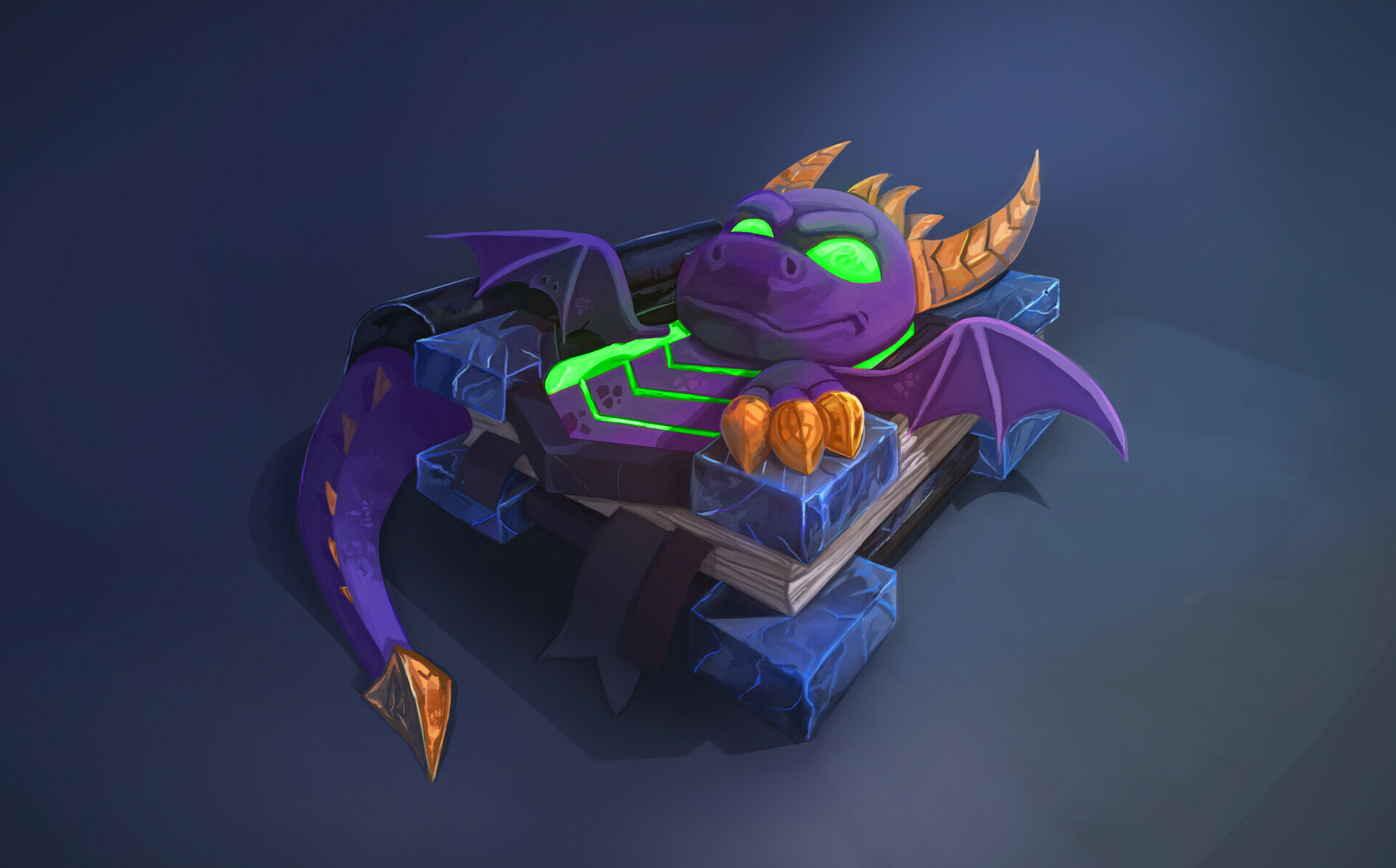 ArtStation - Spyro Book Item Design