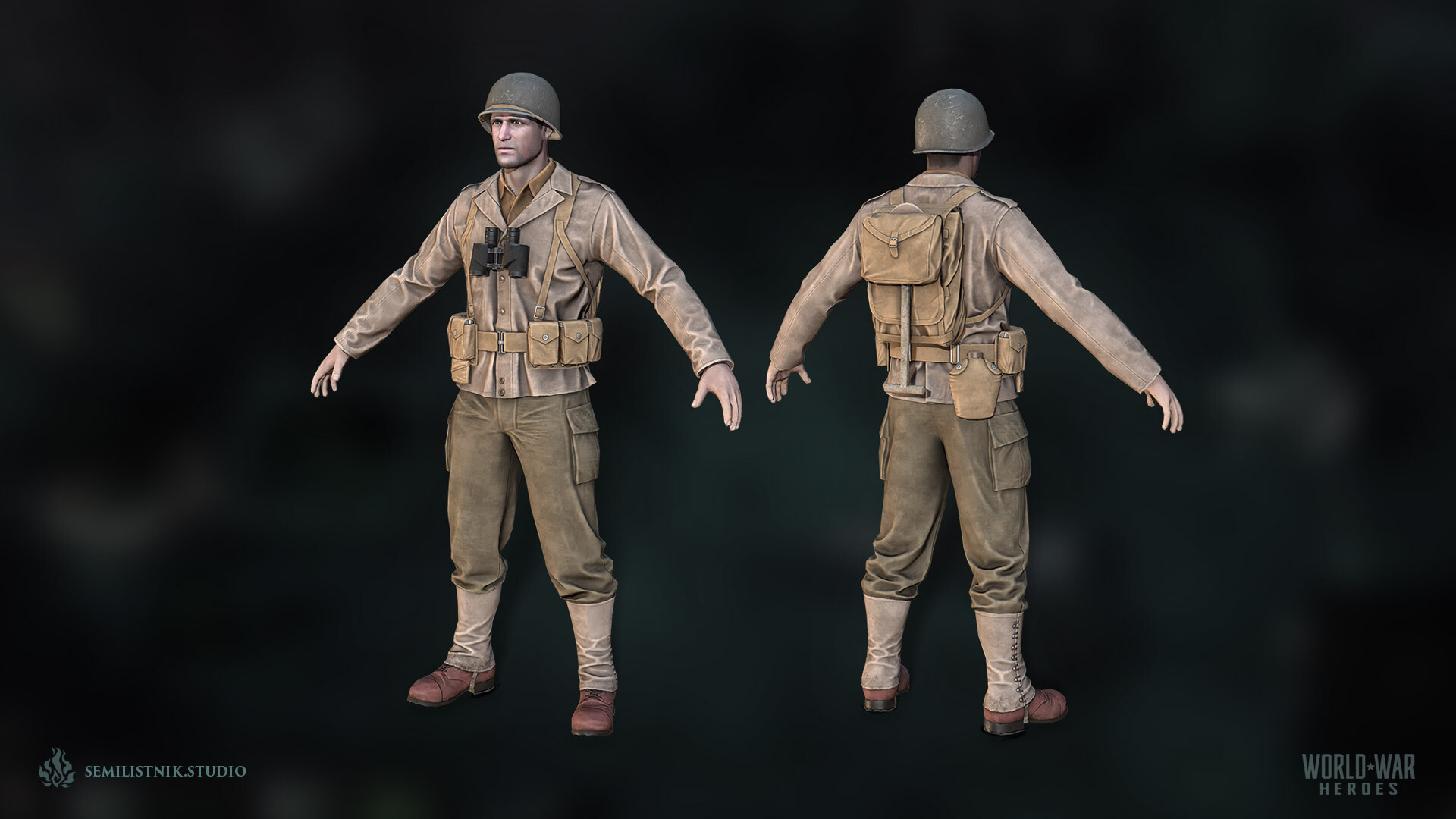 World At War Character Models