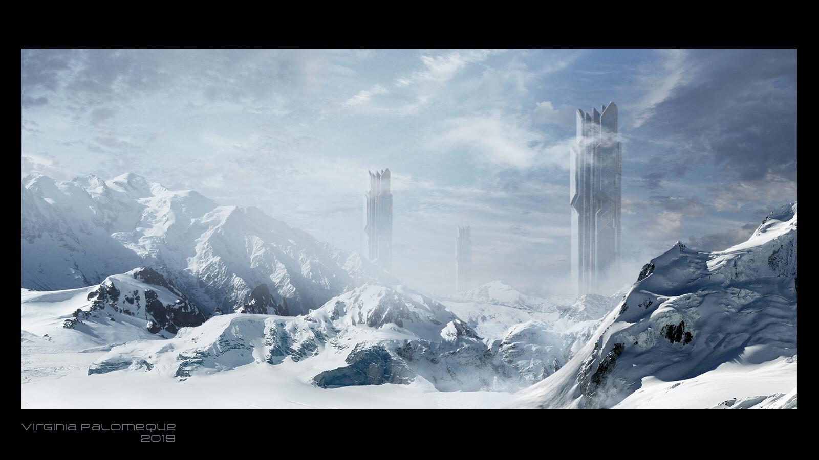 ArtStation - Icy Mountains