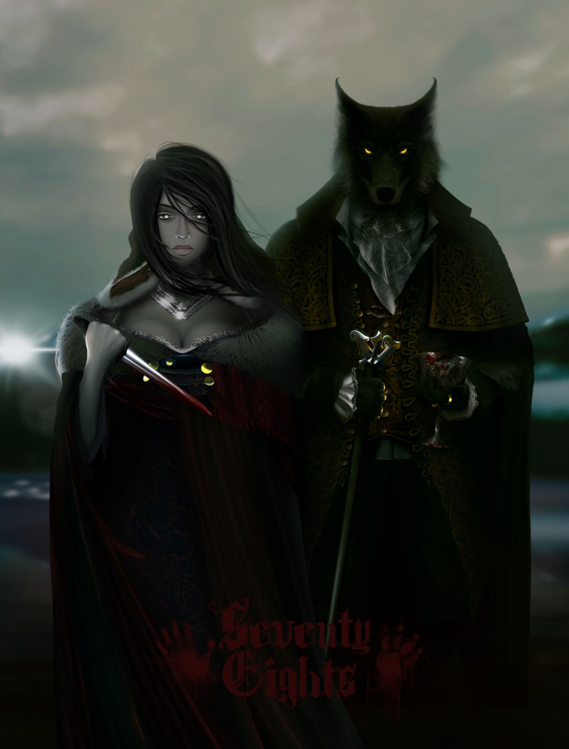 ArtStation - Little Red and B.B. Wolfe