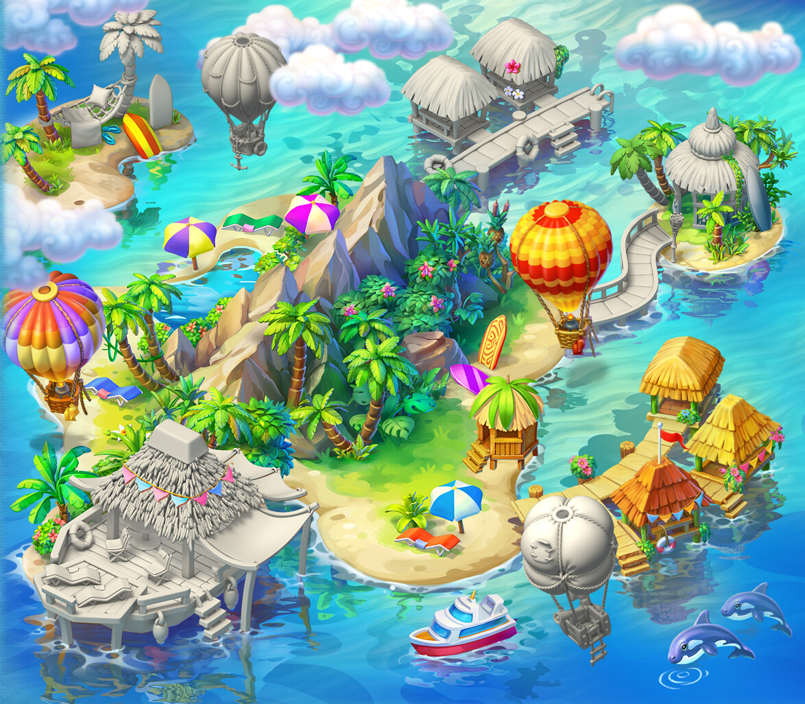 ArtStation - Mahjong Journey by G5Games