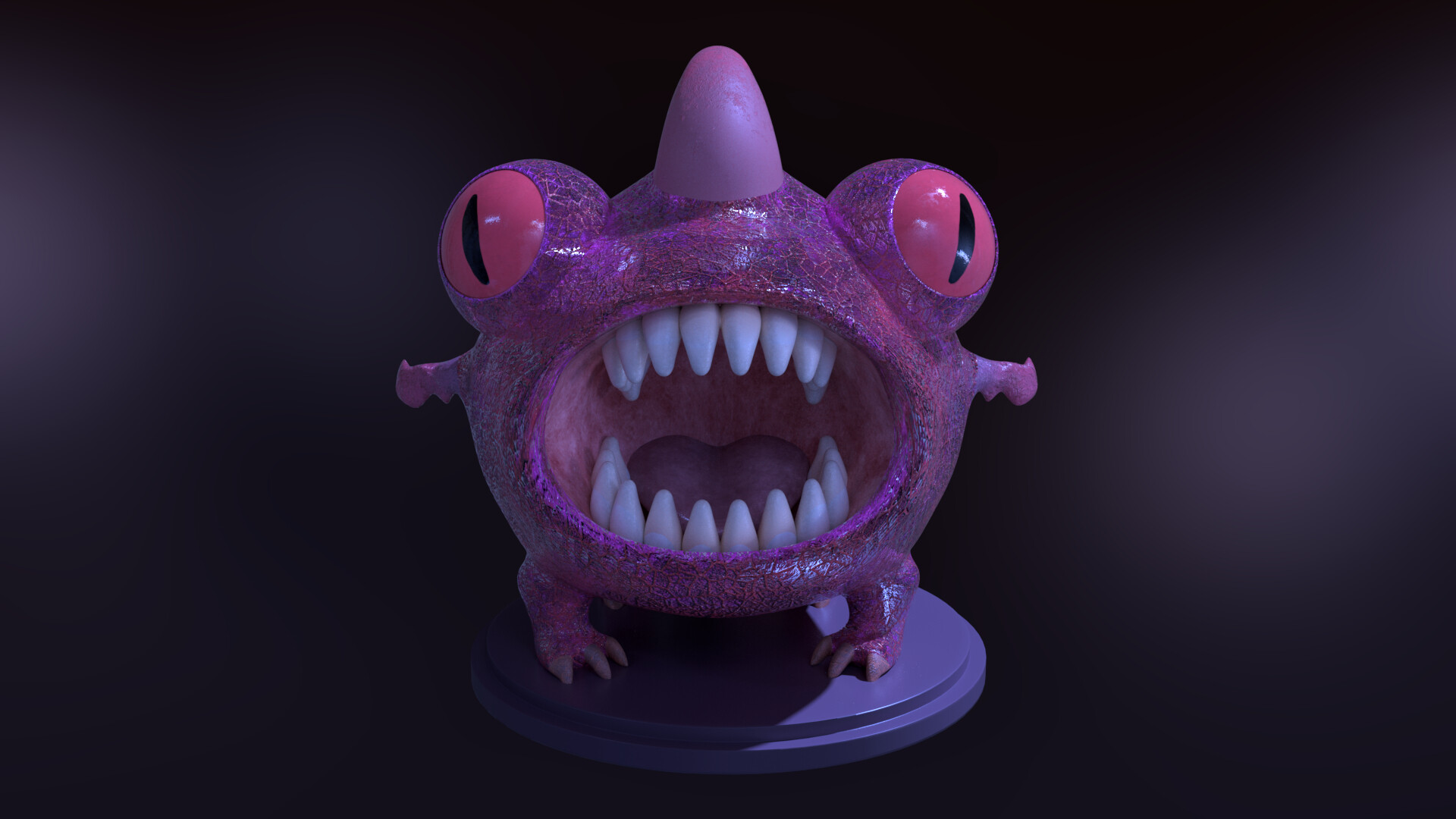 ArtStation - LITTLE MONSTER - LOOKDEV