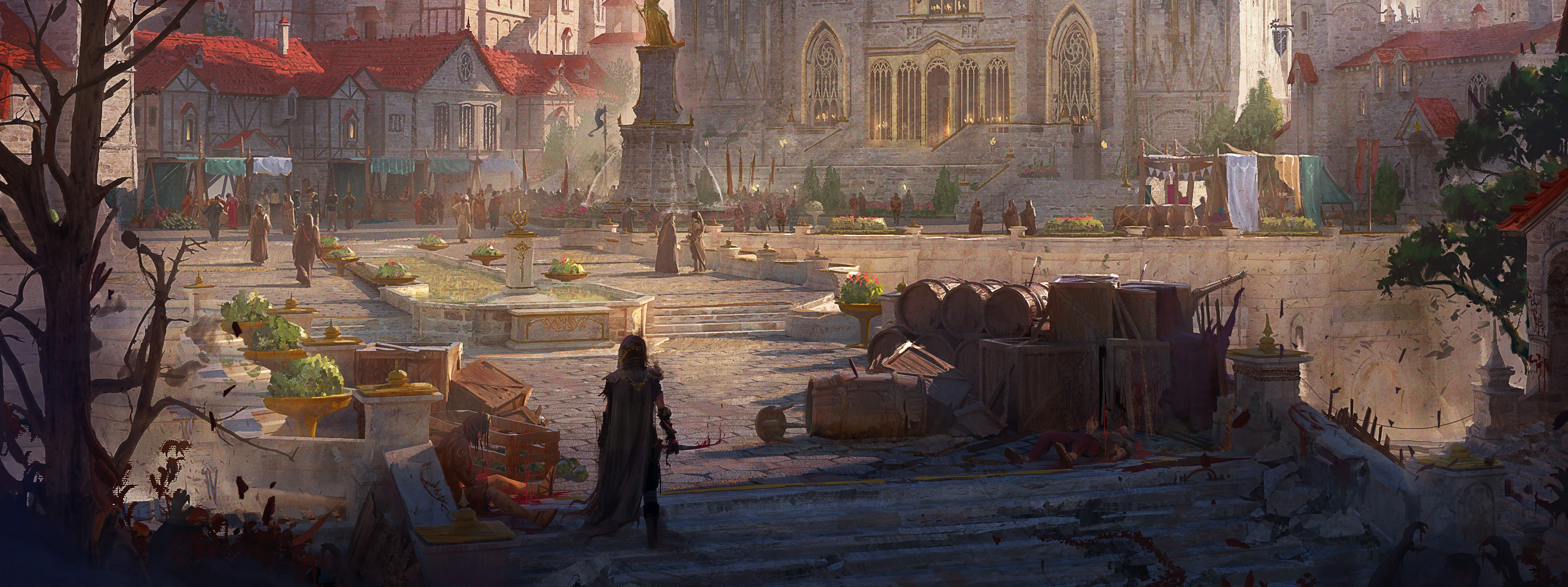 Chang-Wei Chen - Descent into Madness - The great city of Bedlam.