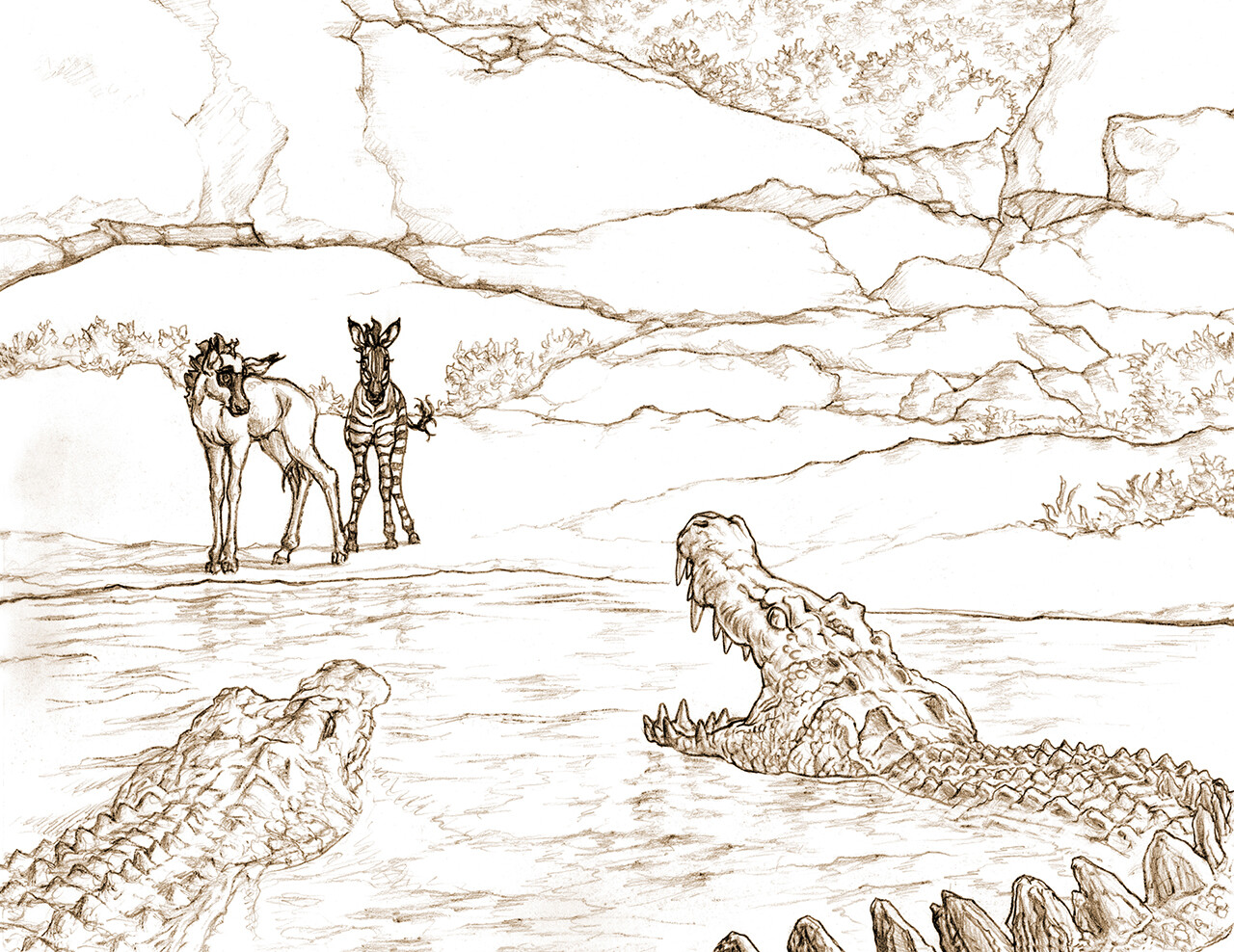 Brian C Hailes - Don't Go Near the Crocodile Ponds