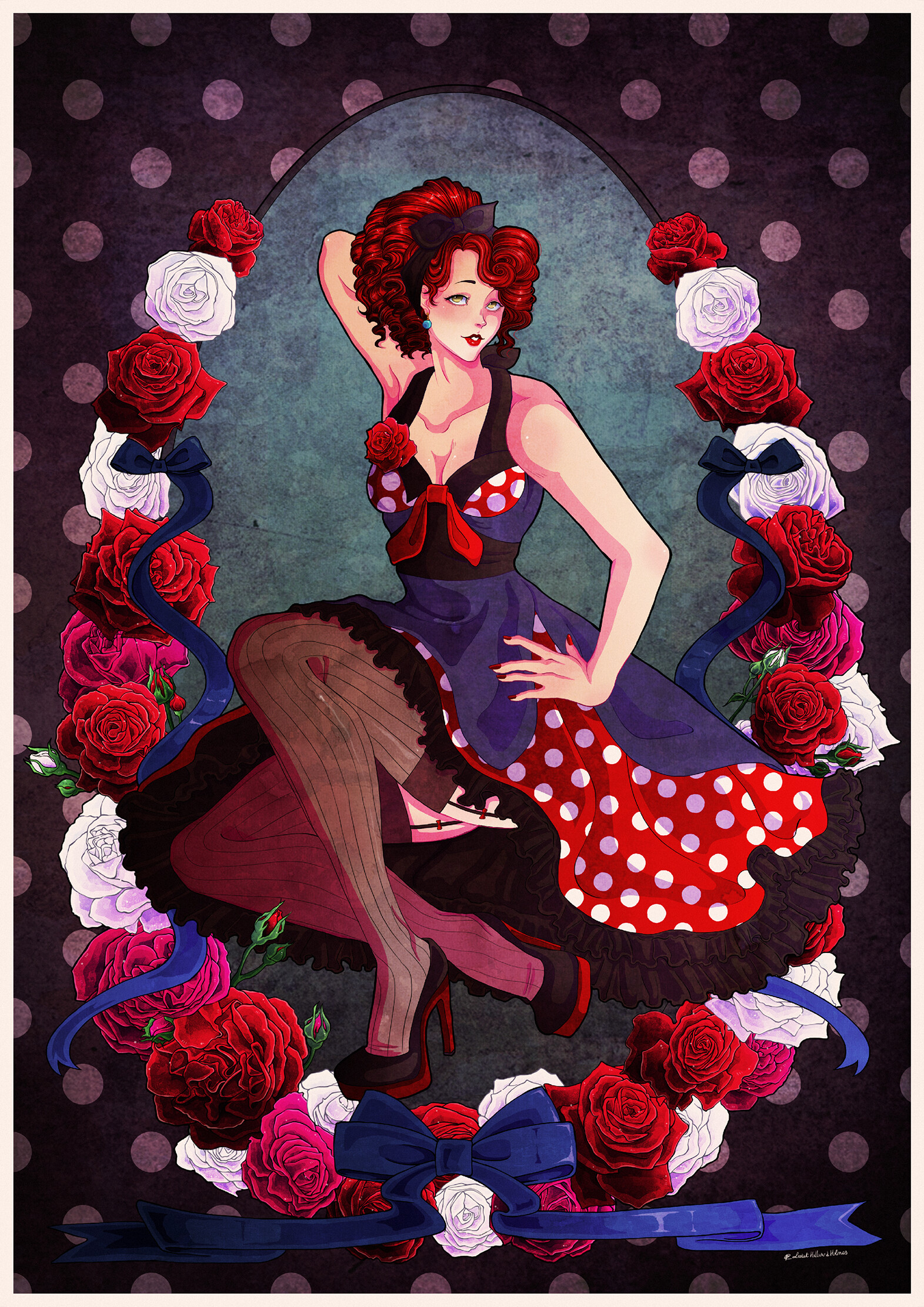 Pin Up Rockabilly Art
