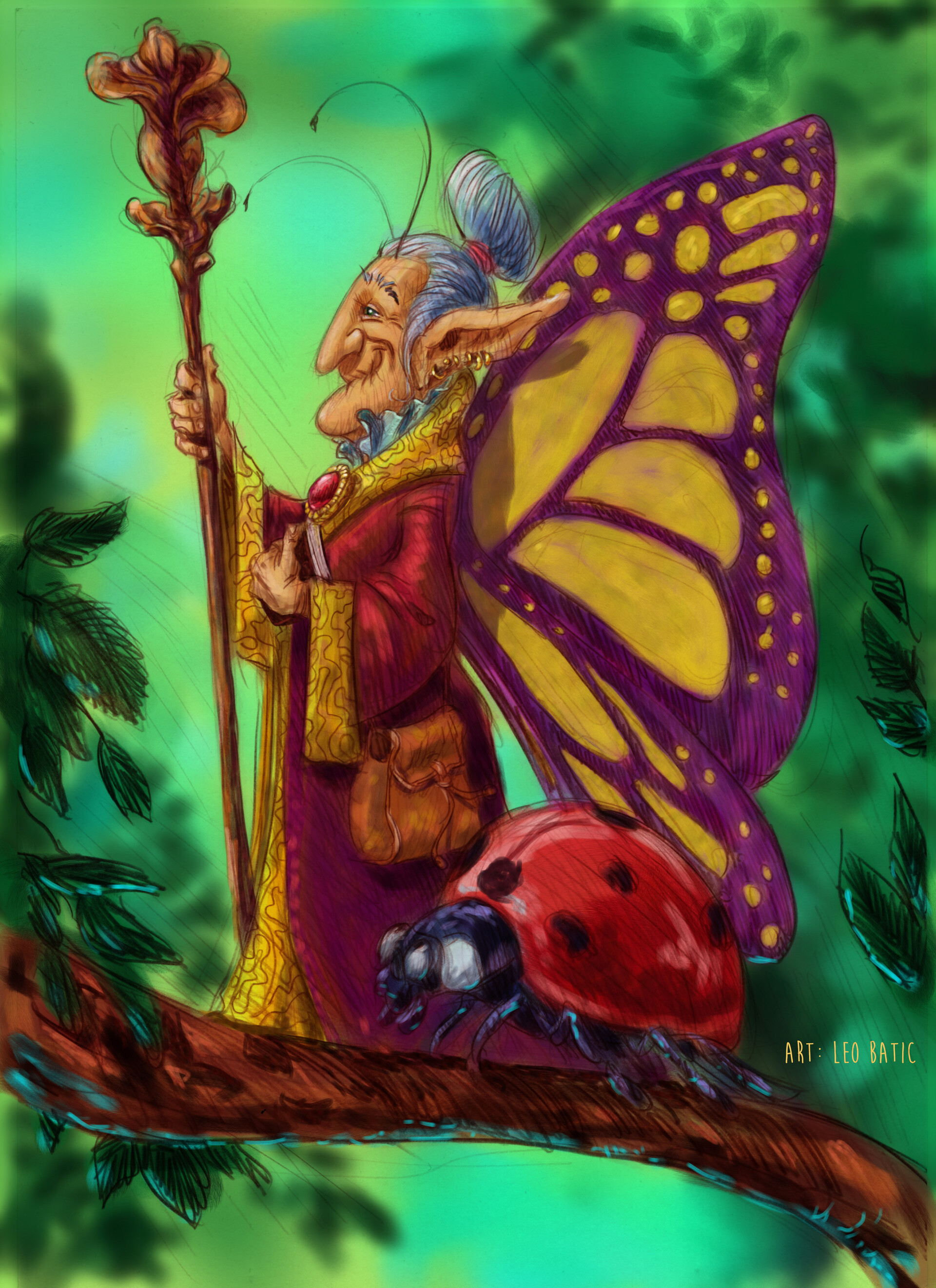 ArtStation - Faery queen