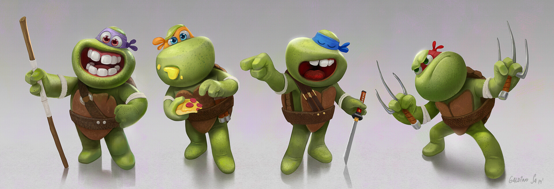 ArtStation - TMNT- Fan art