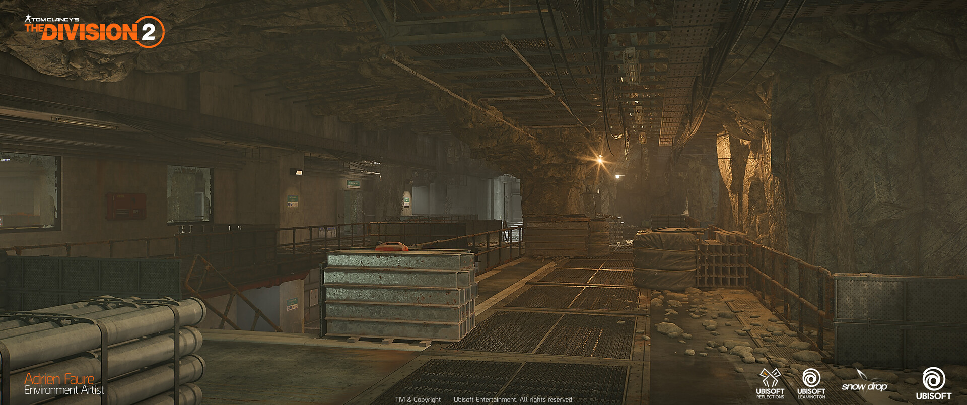 ArtStation - The Division 2 | Expedition Kenly Metro - Underground