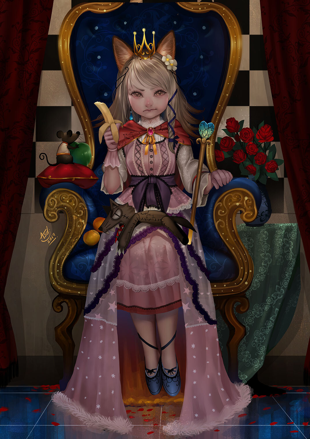 ArtStation - The Fox Princess