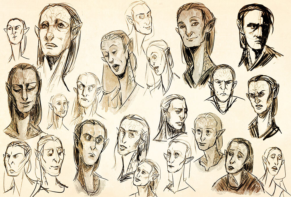 ArtStation - Facial Expressions