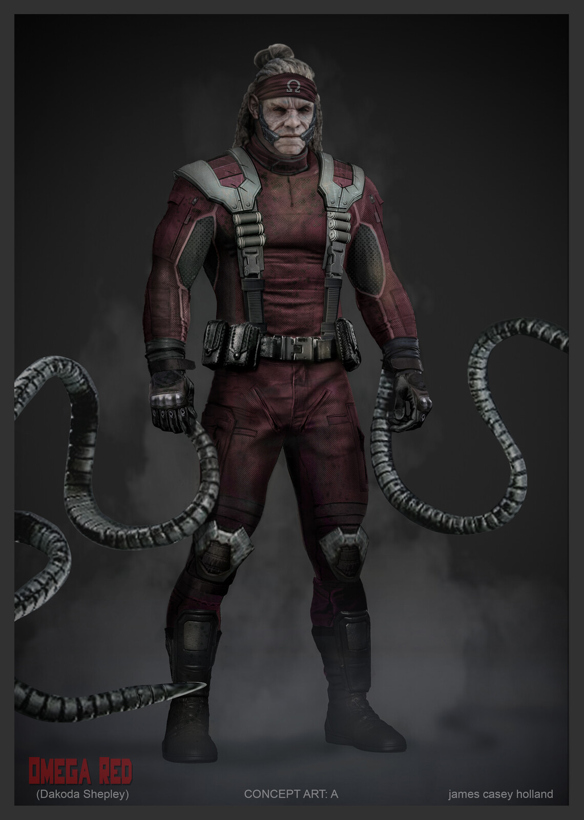 James Casey Holland - Omega Red (Fan Art)