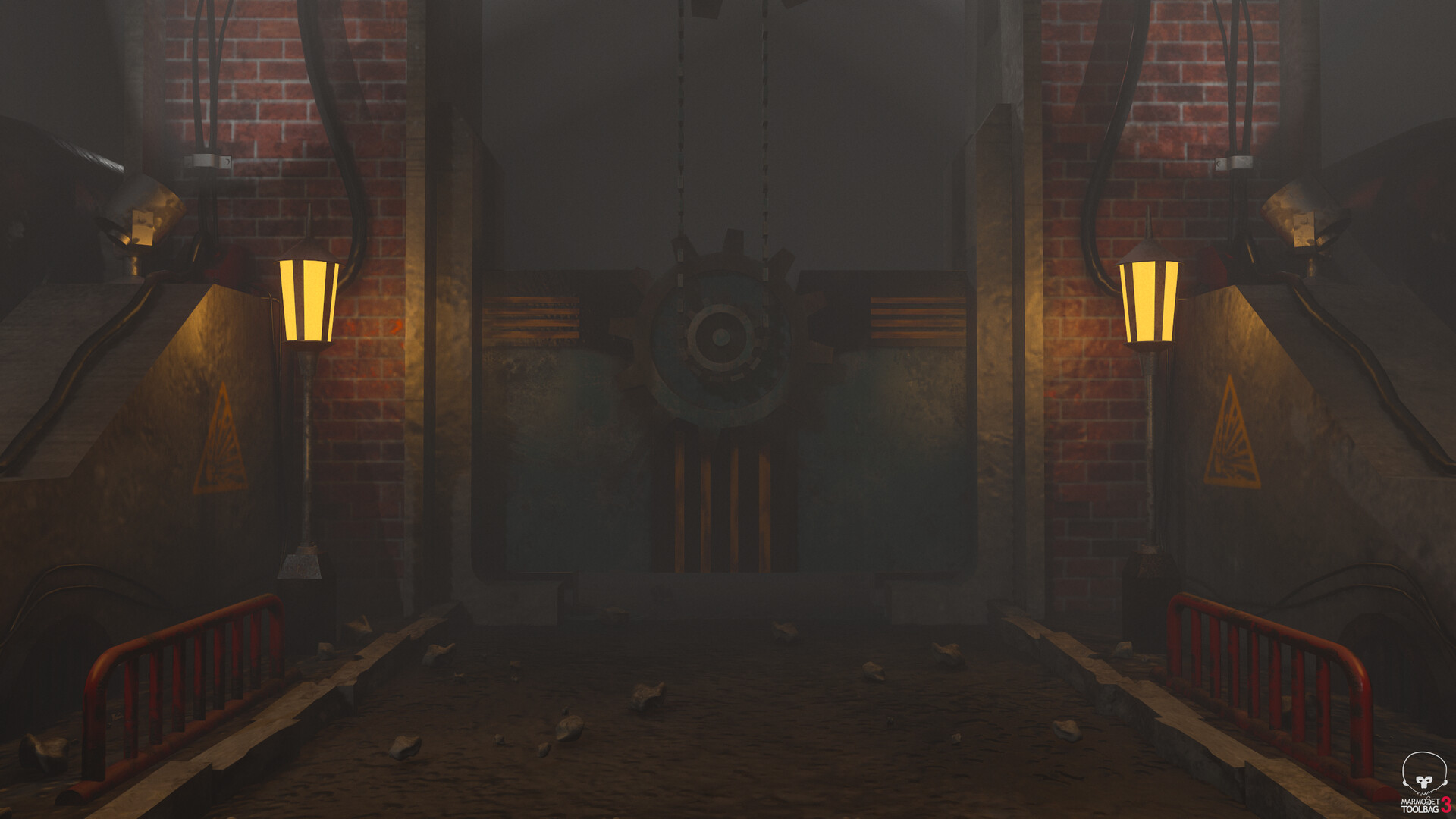 ArtStation - Dark Mode Gaming Environment