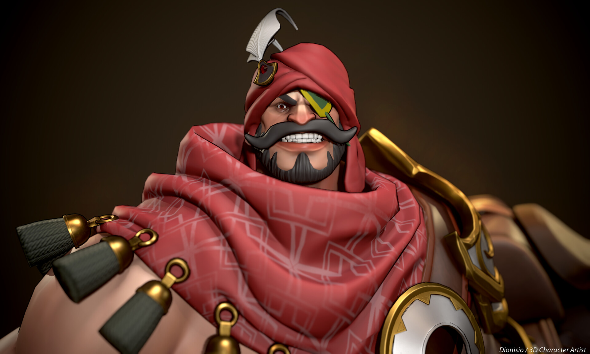 Gabriel Dionisio - Bandit Sultan - Real-time Character
