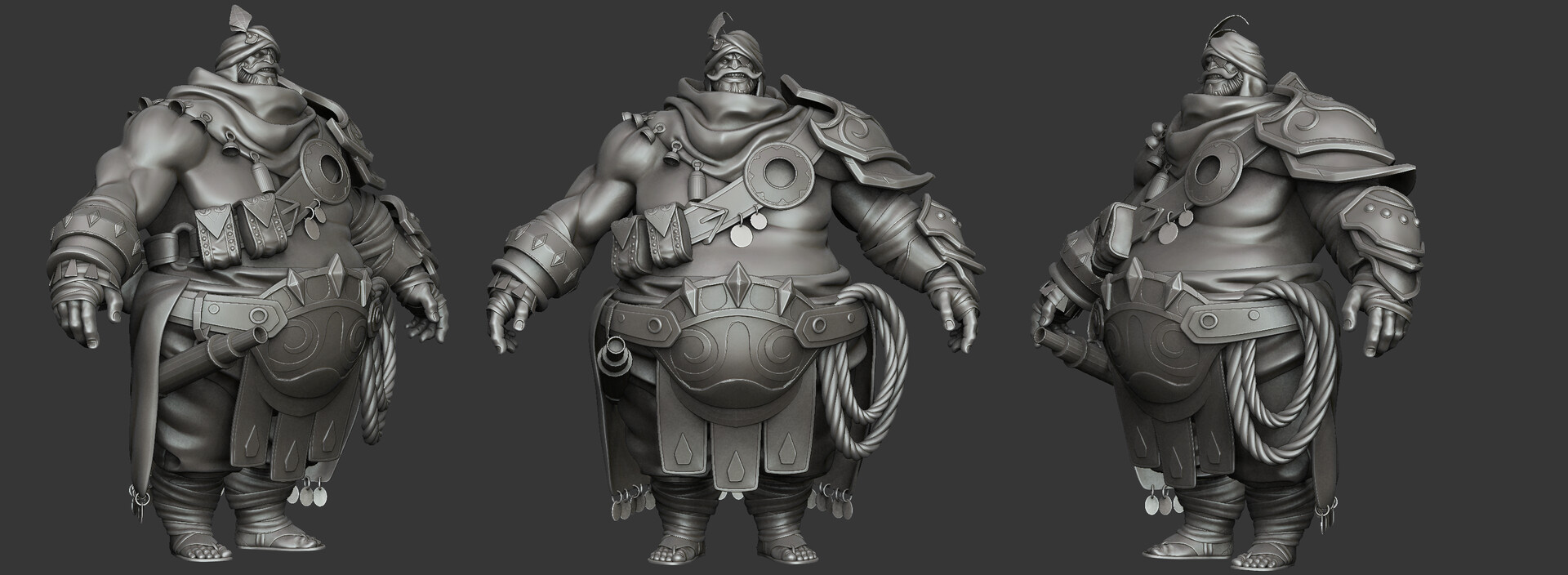 Gabriel Dionisio - Bandit Sultan - Real-time Character