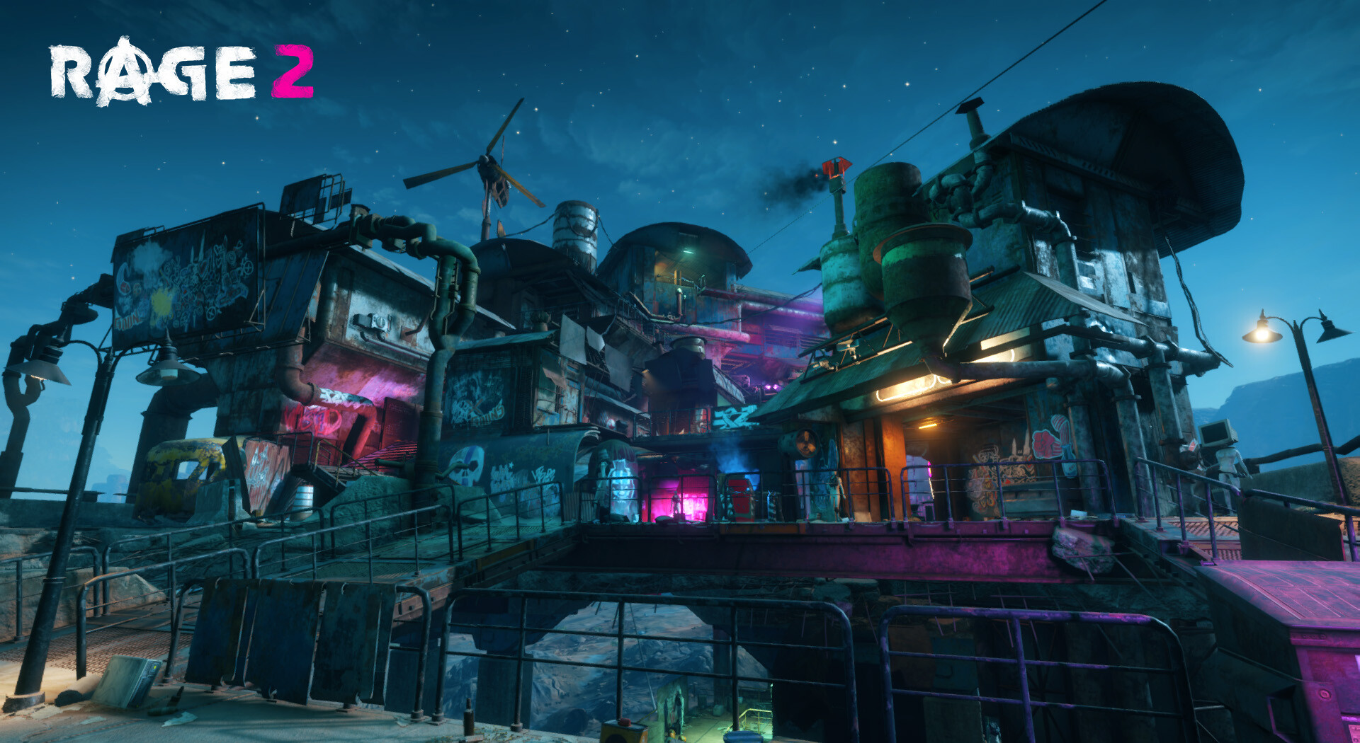 ArtStation - Rage 2 - Stiltown