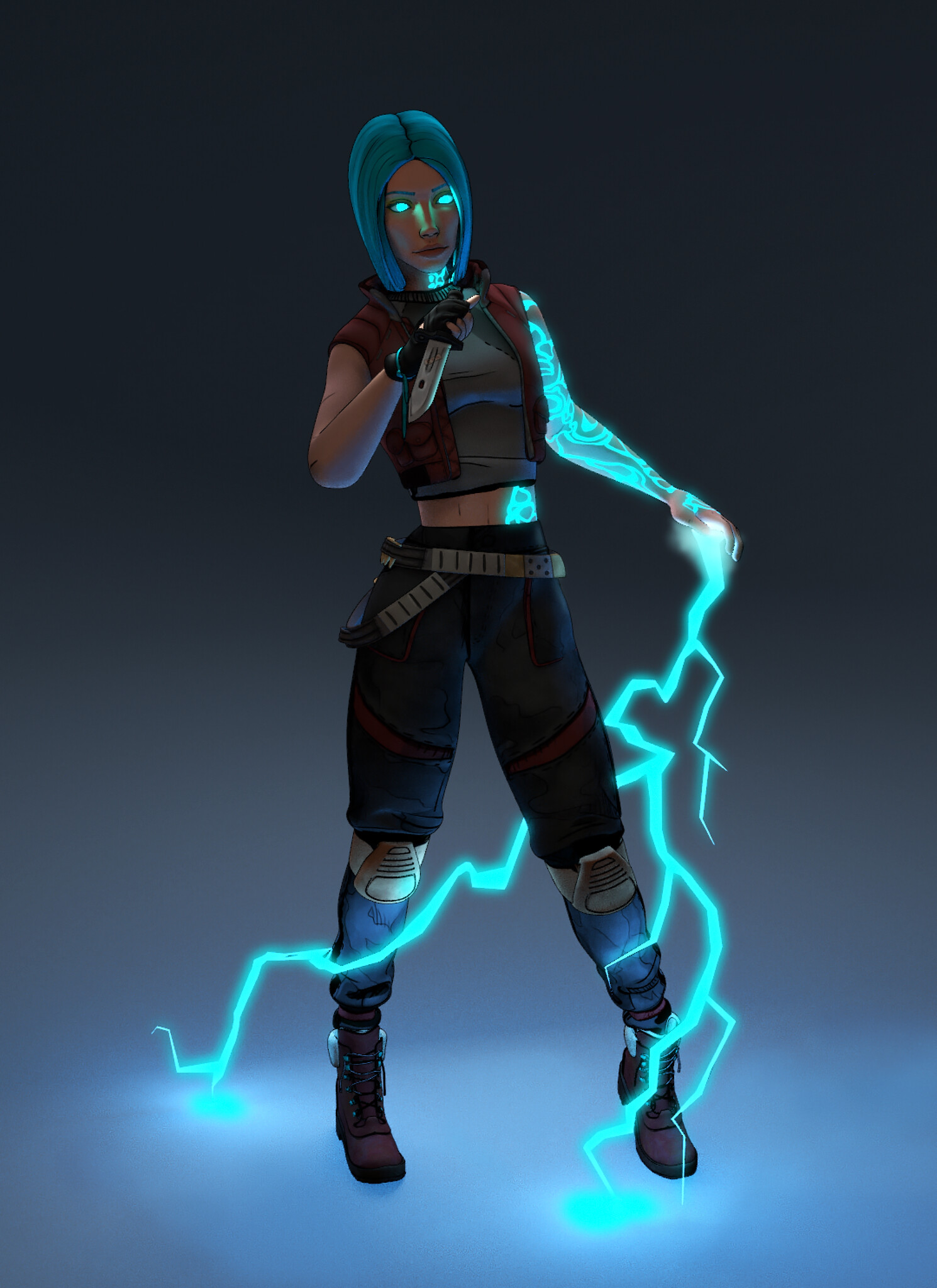 ArtStation - Original Character - Inspired by Borderlands!