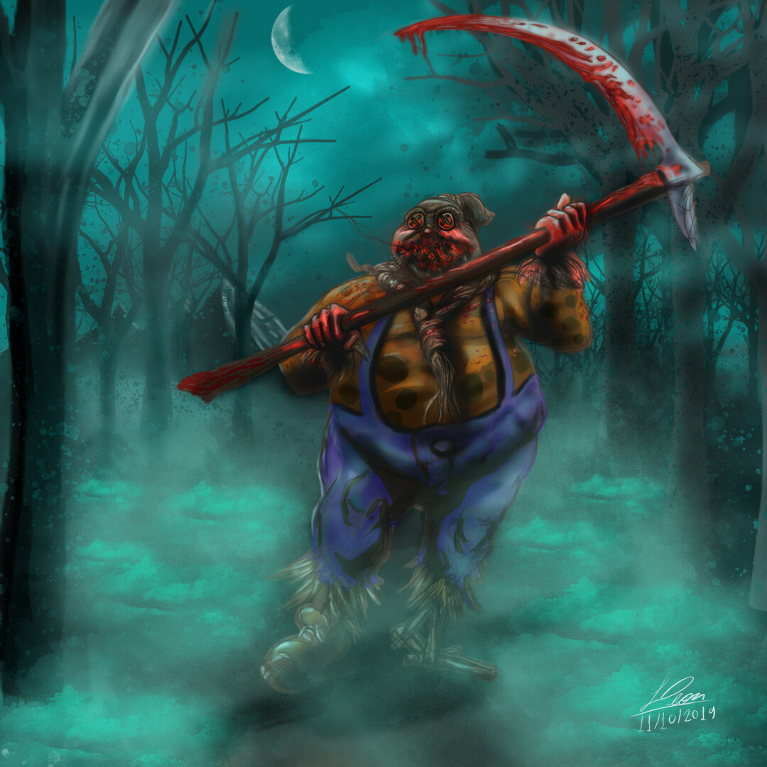 ArtStation - Fat Scarecrow